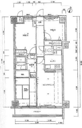 【アットホーム】ホーユウパレス高崎並榎 803 3LDK[6986095826]高崎市のマンション｜マンション購入の情報
