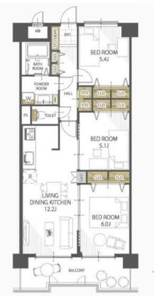 【アットホーム】サンシティ市駅南 502 3LDK[6986015234]松山市のマンション｜マンション購入の情報