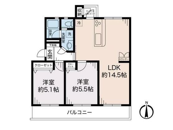 【アットホーム】グリーンハイムいずみ野 23号棟 4階 2LDK[1002620582]横浜市泉区のマンション｜マンション購入の情報