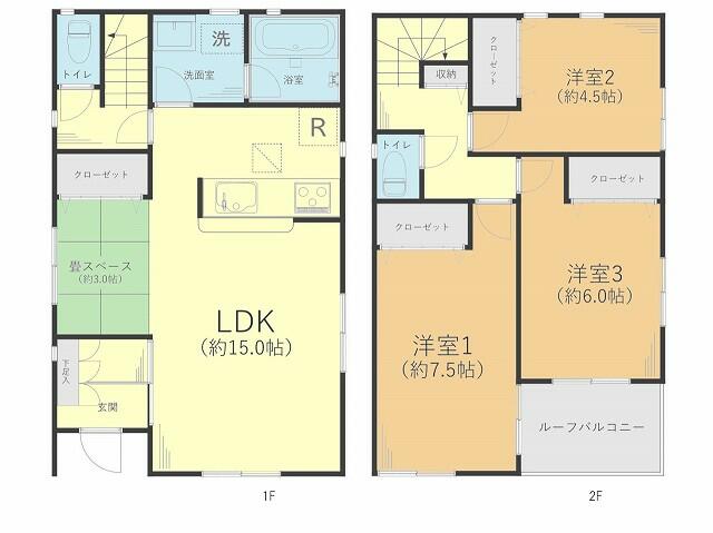 【アットホーム】横浜市保土ケ谷区 法泉2丁目（東戸塚駅） 2階建 3LDK[1089341664]横浜市保土ケ谷区の一戸建て（提供元：FP住宅相談ネットワーク (株)ホームタウンよこはま）｜一 ...