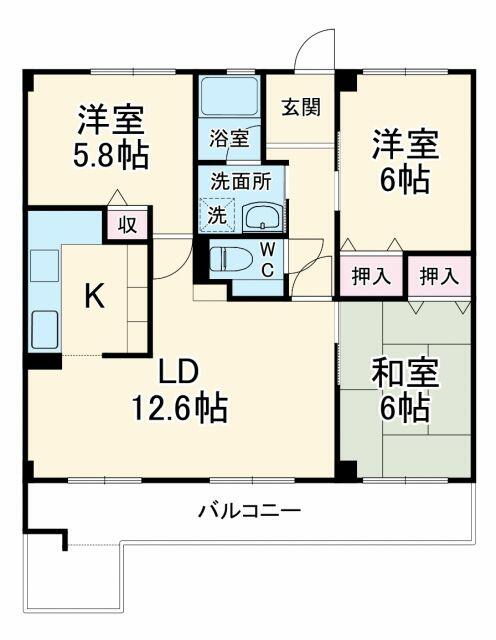 【アットホーム】プライムガーデン湘南藤沢 302 3LDK（提供元：ハウスコム西神奈川(株) 藤沢店）｜藤沢市の賃貸マンション[1039841684]