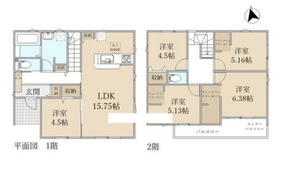 【アットホーム】浜松市浜名区 細江町三和（岡地駅） 2階建 5LDK[1103966503]浜松市浜名区の一戸建て（提供元：センチュリー21 浜松不動産販売(株)）｜一軒家・家の購入