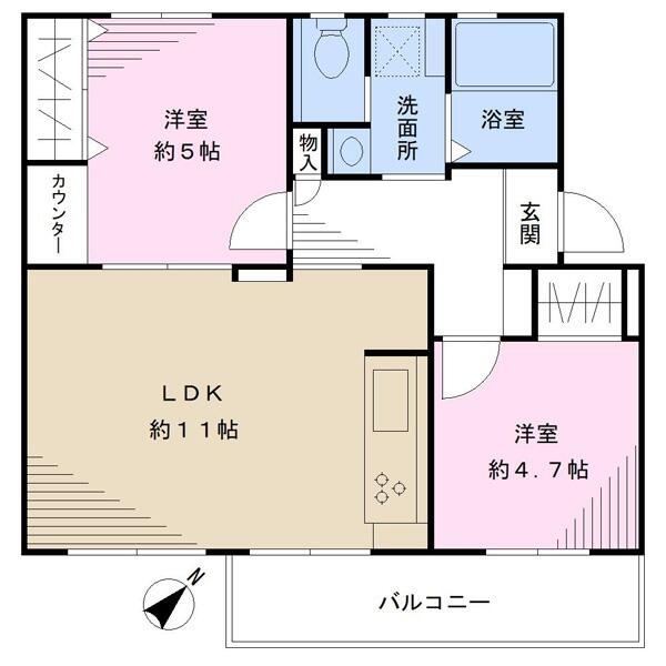【アットホーム】稲毛海岸三丁目団地13棟 1階 2LDK[1018777664]千葉市美浜区の中古マンション｜マンション購入の情報
