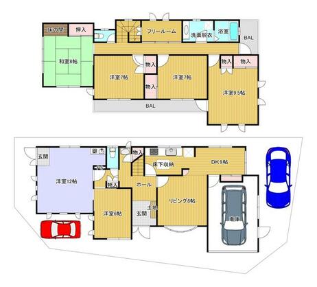 【アットホーム】堺市中区 土塔町（深井駅） 2階建 6LDK[6983847434]堺市中区の一戸建て（提供元：あい不動産(株)）｜一軒家・家の購入