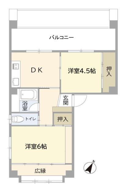 【アットホーム】ロイヤル市ヶ尾 501 2DK（提供元：センチュリー21エム・エストラスト）｜横浜市青葉区の賃貸マンション[1028856075]