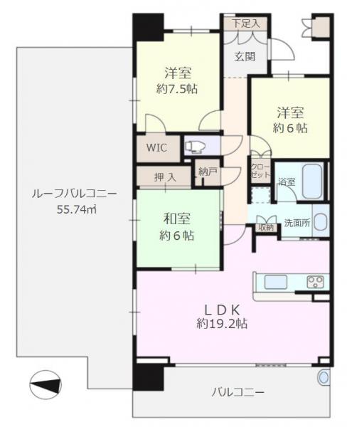【アットホーム】アクアテラ アベニュー・スクエア 6階 3LDK[1167583805]足立区の中古マンション｜マンション購入の情報