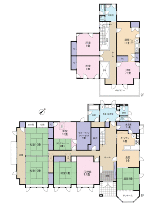 【アットホーム】紫波郡矢巾町 大字南矢幅第6地割（矢幅駅） 2階建 9LDK[6985925677]紫波郡矢巾町の一戸建て（提供元：(株)北洲 ハウジング事業部 不動産営業部）｜一軒家・家の購入