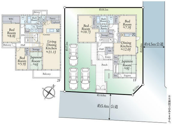 【アットホーム】大津市 鶴の里（膳所駅） 2階建 6LDK[1074136589]大津市の一戸建て（提供元：三菱UFJ不動産販売(株) 京都センター）｜一軒家・家の購入