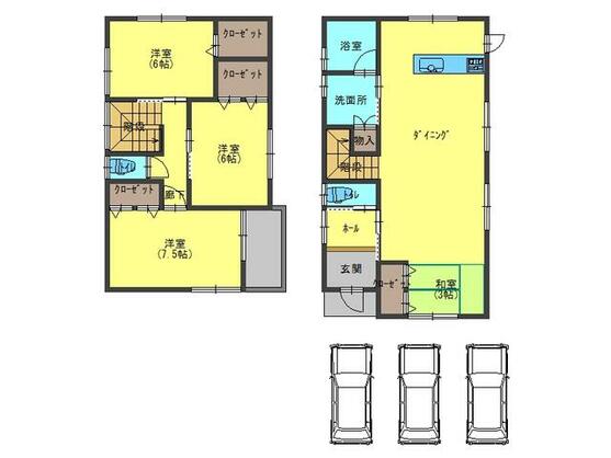 【アットホーム】加古川市 別府町新野辺（浜の宮駅） 2階建 4LDK[6986585539]加古川市の一戸建て（提供元：(株)ハピネス不動産）｜一軒家・家の購入