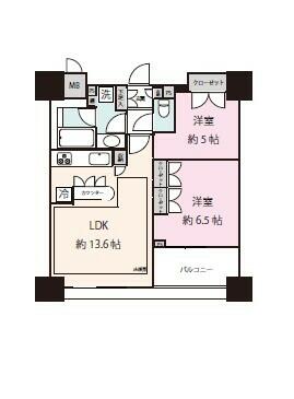 【アットホーム】リーデンスクエア桜木町 505 2LDK（提供元：(有)都市企画コンサルツ）｜横浜市西区の賃貸マンション[1068400288]
