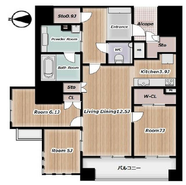 【アットホーム】グランドメゾン北堀江レジデンス 16階 3SLDK[1065536898]大阪市西区の新築マンション｜マンション購入の情報