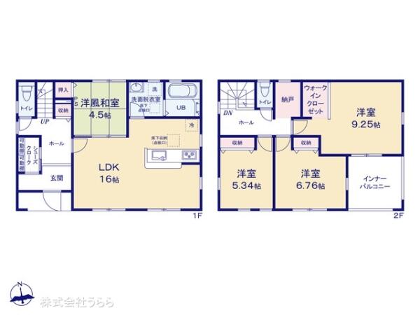 【アットホーム】水戸市 見川3丁目 （赤塚駅 ） 2階建 4LDK[1100704803]水戸市の新築一戸建て（提供元：センチュリー21うらら）｜一軒家・家の購入