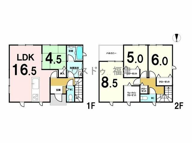 【アットホーム】宗像市 東郷2丁目 （東郷駅 ） 2階建 4LDK[1014227177]宗像市の新築一戸建て（提供元：ハウスドゥ 福津 HEADS(株)）｜一軒家・家の購入