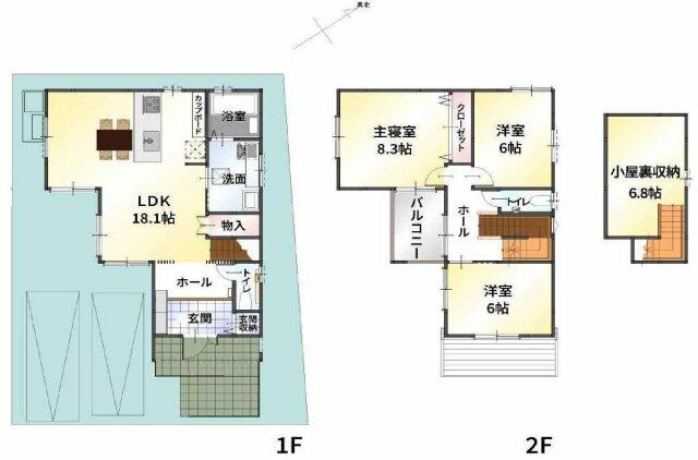 【アットホーム】大津市 下阪本2丁目（唐崎駅） 2階建 3LDK[1130100908]大津市の一戸建て（提供元：LIXIL不動産ショップ (株)ピアライフ）｜一軒家・家の購入