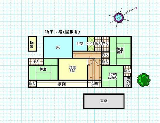 【アットホーム】観音寺市 池之尻町（観音寺駅） 平屋建 4DK[6985817114]観音寺市の一戸建て（提供元：たかおか不動産）｜一軒家・家の購入