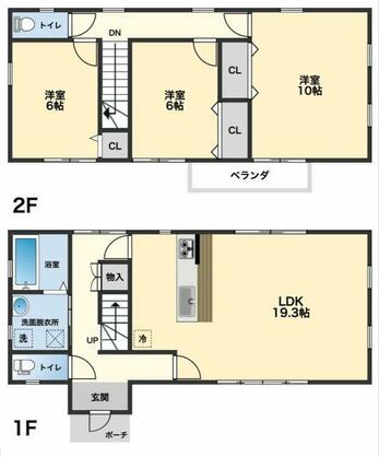 【アットホーム】四日市市 天カ須賀5丁目（川越富洲原駅） 2階建 3LDK[1004218898]四日市市の一戸建て（提供元：(株)TSUKUBITO）｜一軒家・家の購入