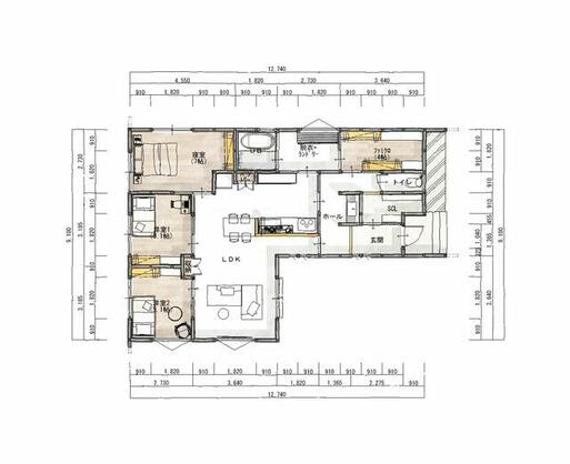 【アットホーム】本巣郡北方町 北方 平屋建 3LDK[6985316736]本巣郡北方町の一戸建て（提供元：堀伊木材(株)）｜一軒家・家の購入