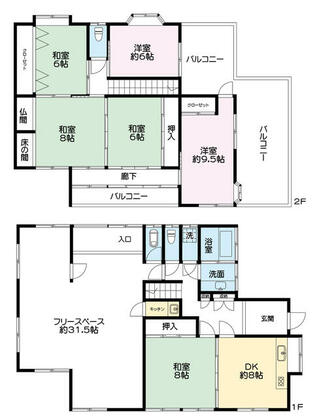 【アットホーム】一宮市 杉山字氏神廻（新木曽川駅） 2階建 7LDK[6982505375]一宮市の一戸建て（提供元：(有)いわと不動産）｜一軒家・家の購入