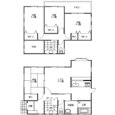 【アットホーム】大網白里市 大網 （大網駅 ） 2階建 4LDK[1068354298]大網白里市の中古一戸建て（提供元：ピタットハウス東金店 不動産の大地(株)）｜一軒家・家の購入