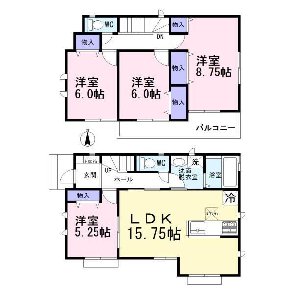 【アットホーム】岩倉市 大地町葉広 （岩倉駅 ） 2階建 4LDK[1085157889]岩倉市の新築一戸建て（提供元：センチュリー21T-Brainsホーム）｜一軒家・家の購入