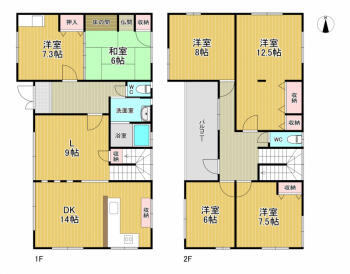 【アットホーム】盛岡市 小鳥沢1丁目（盛岡駅） 2階建 6LDK[1094230652]盛岡市の一戸建て（提供元：東北セキスイハイム不動産(株)）｜一軒家・家の購入