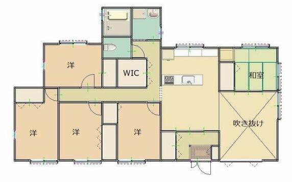 【アットホーム】高知市 長浜（桟橋通五丁目駅） 平屋建 5LDK[1125683105]高知市の一戸建て（提供元：(有)パークホーム）｜一軒家・家の購入