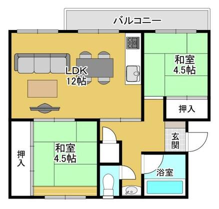 【アットホーム】狭山住宅33号棟 4階 2LDK[1079989189]大阪狭山市のマンション｜マンション購入の情報