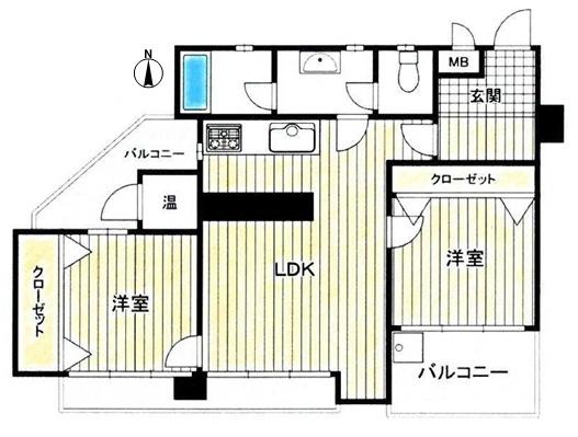 【アットホーム】緑ケ丘コーポラス 南棟 3階 2LDK[1102207903]名古屋市守山区のマンション｜マンション購入の情報
