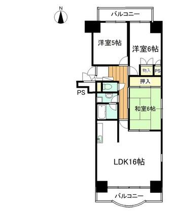 【アットホーム】一光ハイツ大曽根 5階 3LDK[6984864732]名古屋市北区のマンション｜マンション購入の情報