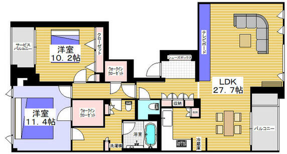 【アットホーム】ブリスベージュ神宮前 3階 2LDK[6986230696]渋谷区のマンション｜マンション購入の情報