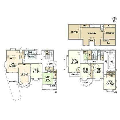 【アットホーム】西宮市 苦楽園三番町（苦楽園口駅） 2階建 6LDK[1050015376]西宮市の一戸建て（提供元：東急リバブル(株)コンサルティング部 神戸コンサルティングセンター）｜一軒 ...