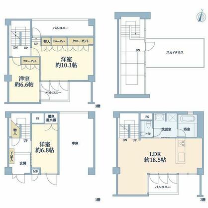 【アットホーム】ヴェリテヴィータ 3階 3LDK[1030220590]堺市西区のマンション｜マンション購入の情報