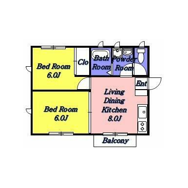 【アットホーム】南軽井沢フラット 102 2LDK（提供元：(株)アイ・エヌ・ティー）｜横浜市西区の賃貸アパート[1102040115]