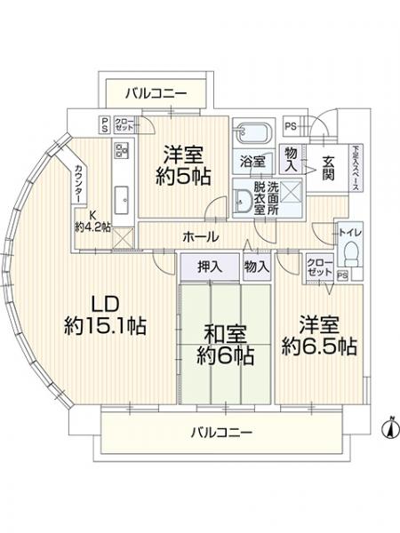 【アットホーム】ユニーブル漆山 202 2階 3LDK[6986447880]名古屋市緑区のマンション｜マンション購入の情報