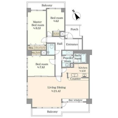 【アットホーム】アクトピア名東 301 3LDK[6979765564]名古屋市名東区の中古マンション｜マンション購入の情報