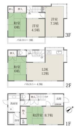 【アットホーム】吹田市 朝日が丘町（吹田駅） 3階建 5LDK[6985815511]吹田市の一戸建て（提供元：エクセレンス住宅販売(株)）｜一軒家・家の購入