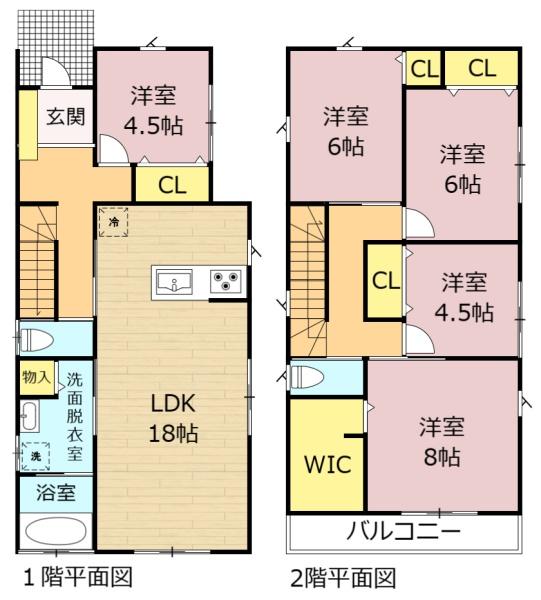 【アットホーム】大垣市 林町1丁目（大垣駅） 2階建 5LDK[1102678703]大垣市の一戸建て（提供元：センチュリー21(株)真永不動産）｜一軒家・家の購入