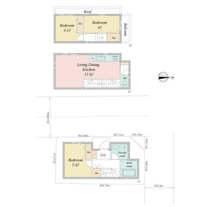 【アットホーム】中野区 本町5丁目（新中野駅） 3階建 3LDK[1043174693]中野区の一戸建て（提供元：住友林業ホームサービス(株) 中野店）｜一軒家・家の購入