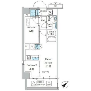 【アットホーム】パークアクシス品川南大井パークフロント 108 2LDK（提供元：ピタットハウス蒲田東口店 (株)マイハウス）｜品川区の賃貸マンション[6984627040]