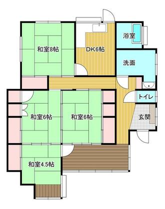 【アットホーム】北九州市若松区 二島2丁目（二島駅） 平屋建 4DK[6985360888]北九州市若松区の一戸建て（提供元：(有)若松宅建）｜一軒家・家の購入