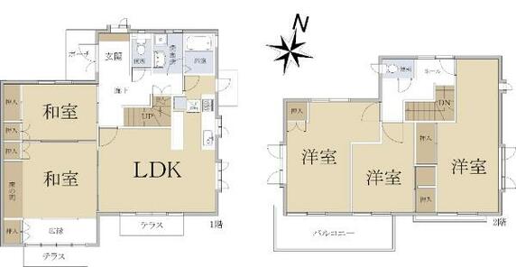 【アットホーム】福岡市博多区 東月隈1丁目（福岡空港駅） 2階建 5LDK[1011267487]福岡市博多区の一戸建て（提供元：住友不動産ステップ(株) 福岡営業センター）｜一軒家・家の購入