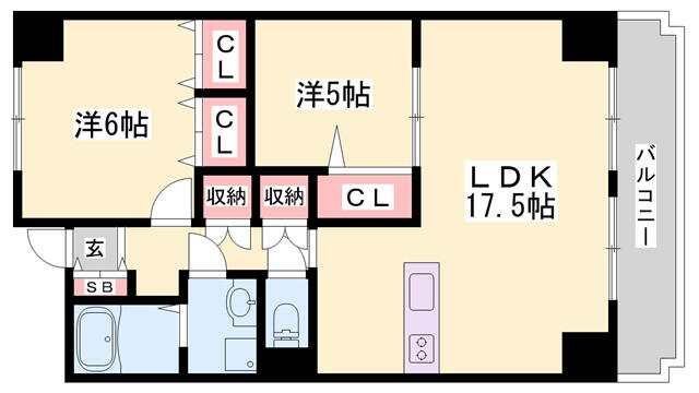【アットホーム】アルコ・ラ・カーサ佃町2 202 3LDK（提供元：(株)Sumika）｜姫路市の賃貸マンション[1081053286]
