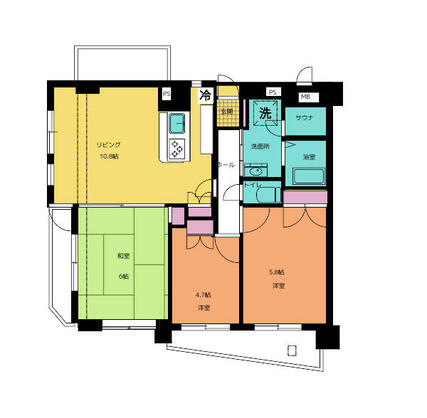 【アットホーム】ABCマンション水前寺 402 3LDK[6982105675]熊本市中央区のマンション｜マンション購入の情報