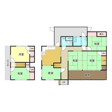 【アットホーム】日田市 大字高瀬串川町2丁目 （日田駅 ） 2階建 6LDK[6980145989]日田市の中古一戸建て（提供元：イーグルハウス(株) 日田店）｜一軒家・家の購入