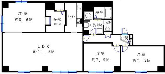 【アットホーム】セザール第一札幌 8階 3LDK[6985671284]札幌市中央区のマンション｜マンション購入の情報