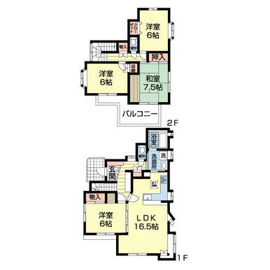【アットホーム】小山市 西城南1丁目 （小山駅 ） 2階建 4LDK[1068828198]小山市の中古一戸建て（提供元：ピタットハウス小山店 (株)大地住建）｜一軒家・家の購入