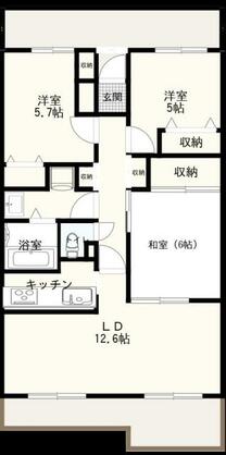 【アットホーム】グレーシアパーク彩の丘3階 3階 3LDK[1015134576]横須賀市のマンション｜マンション購入の情報
