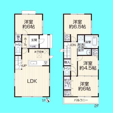 【アットホーム】川口市 大字前野宿 （新井宿駅 ） 2階建 4LDK[1000827995]川口市の中古一戸建て（提供元：(株)エステート白馬 南浦和店）｜一軒家・家の購入