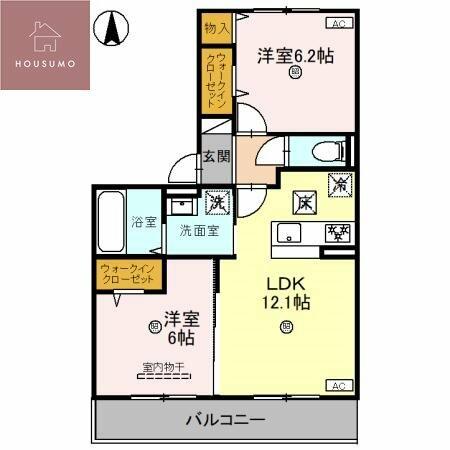 【アットホーム】エコメゾンぴかり 303 2LDK（提供元：(株)Rリビングカンパニー ハウスモ八尾店）｜大阪市平野区の賃貸アパート[1118943303]