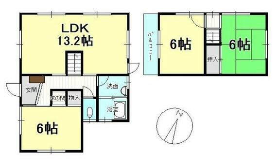 【アットホーム】松山市 下伊台町（道後温泉駅） 2階建 3LDK[1006274397]松山市の一戸建て（提供元：LIXIL不動産ショップ ERA(有)ジャスト不動産サービス）｜一軒家・家の購入